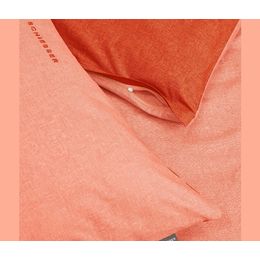 Schiesser Renforc&eacute;-Bettw&auml;sche &raquo;Doubleface&laquo; - orange