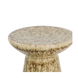 Tchibo - Woood Keramik-Beistelltisch &raquo;Fleck&laquo; - 47,5x47,5x54,5cm - hellbraun -