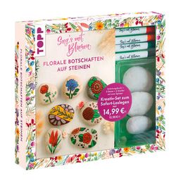 Frechverlag Kreativ-Set &raquo;Sag's mit Blumen&laquo;
