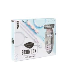 Frechverlag Terrazzo-Schmuckset Ciao, Bella! (pastellig/ Blau)