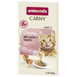 animonda Carny Creamy mit Taurin Lachs 66x15 g