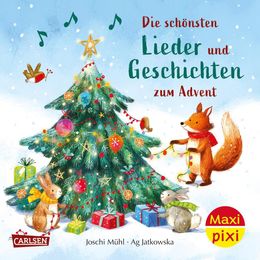 Carlsen Verlag Maxi Pixi 455: VE 5: Die sch&ouml;nsten Lieder und Geschichten zum Advent (5 Exemplar...