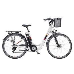 Telefunken MULTITALENT RC822 City E-Bike 28" wei&szlig;