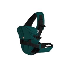 Moni Babytrage Carry go 2 in 1 Bauch- und H&uuml;fttrage von 3 Monaten bis 1 Jahr gr&uuml;n