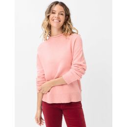 Brax Damen Pullover Style LEA flamingo, Rosa, Gr. 44
