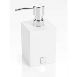 Joop! Seifenspender Bathline, Wei&szlig;, Kunststoff, Uni, 7.5x17x7.5 cm, Badaccessoires, Waschplatzzubeh&ouml;r, Seifenspender