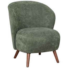 Mid.you Sessel, Gr&uuml;n, Holz, Eiche, massiv, 66x78x69 cm, Wohnzimmer, Sessel, Sonstige Sessel