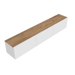 Habitat Garten Tv-M&ouml;bel, Wei&szlig;, Holz, 32x30x150 cm, Wohnzimmer, Wohnw&auml;nde, Lowboards, Lowboards stehend