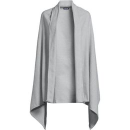 LANDS' END Gro&szlig;er CashTouch Cape-Schal f&uuml;r Damen, Damen, size: regular, Schwarz, Polyester, by Lands' End
