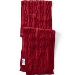 LANDS' END Lands' End x Lulu Guinness Lips Schal, Damen, size: regular, Rot, Polyester, by Lands' End