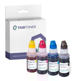 FairToner 4er Multipack Set kompatibel f&uuml;r Epson Ecotank L-3100 MEAF (103) Tintentanks