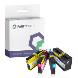 FairToner 4er Multipack Set kompatibel f&uuml;r HP 953XL Druckerpatronen