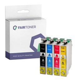 FairToner 4er Multipack Set kompatibel f&uuml;r Epson 16XL Druckerpatronen