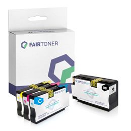 FairToner 4er Multipack Set kompatibel f&uuml;r HP 963XL OfficeJet Pro 9014 Druckerpatronen