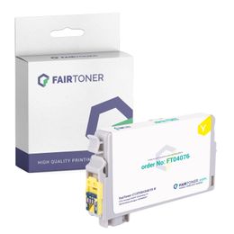 FairToner Kompatibel f&uuml;r Epson Workforce EC-C 7000 (C13T05H44010 / 405XL) Druckerpatrone Gelb