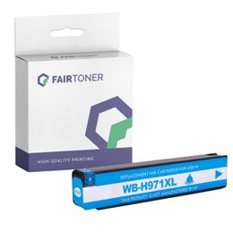 FairToner Kompatibel f&uuml;r HP OfficeJet Pro X 551 dw (CN626AE / 971XL) Druckerpatrone Cyan
