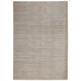 Novel Webteppich Tonga, Beige, Textil, Uni, rechteckig, 240x340 cm, Textiles Vertrauen - Oeko-Tex&reg;, Bsci, f&uuml;r Fu&szlig;bodenheizung geeignet, rutschfest, in verschiedenen Gr&ouml;&szlig;en erh&auml;ltlich, wasserabweisend, schmutzabweisend, UV-best&auml;ndig, Hausstauballergiker lichtunempfindlich, Teppiche & B&ouml;den, Teppiche, Webteppiche