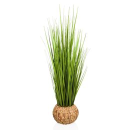 hjh OFFICE Kunstpflanze CORTADERIA Naturstroh