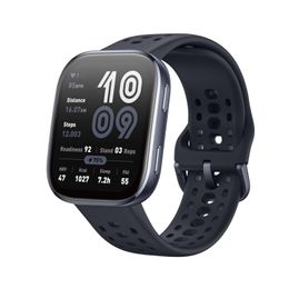 Amazfit BIP 6 - Schwarz Smartwatch (Herzfrequenzmessung, Schrittz&auml;hler)