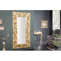 Riess Ambiente Eleganter Wandspiegel VENICE 180x90cm gold antik Barockstil Riess-Ambiente rechteckig