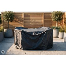 Riess Ambiente Runde Schutzhaube PRESTIGE PROTECT 180cm anthrazit Abdeckung Sitzgruppe wetterfest Riess-Ambiente Modern & Design