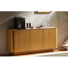 Riess Ambiente Modernes Sideboard VALHALLA WOOD 160cm natur Eichenholz Kommode Riess-Ambiente