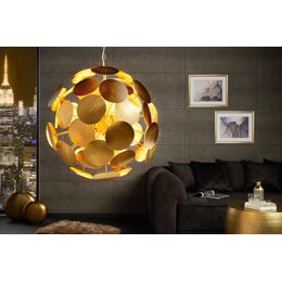Riess Ambiente Moderne Design H&auml;ngeleuchte INFINITY HOME 65cm gold Pendelleuchte Riess-Ambiente
