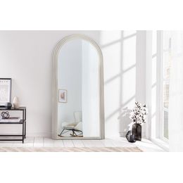 Riess Ambiente Design Wandspiegel ART DECO 160cm wei&szlig; Riess-Ambiente oval Modern & Design