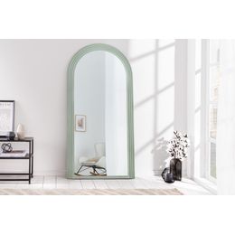 Riess Ambiente Design Wandspiegel ART DECO 160cm salbeigr&uuml;n Riess-Ambiente organisch Modern & Design