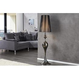 Riess Ambiente Edle Design Stehlampe LUCIE 160cm schwarz Barock Stil Stehleuchte Riess-Ambiente