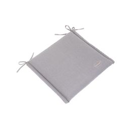 Riess Ambiente Outdoor Kissen ROG 46x48cm taupe Sitzkissen Polster-Auflage f&uuml;r Gartenstuhl Riess-Ambiente quadratisch Modern & Design