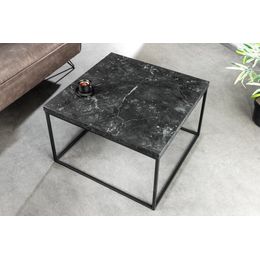 Riess Ambiente Moderner Couchtisch ARCHITECTURE 60cm graphit Metallgestell Riess-Ambiente Sofatisch Wohnzimmertisch quadratisch