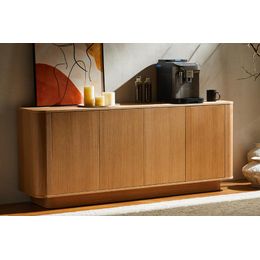 Riess Ambiente Modernes Sideboard VALHALLA WOOD 180cm natur Eichenholz Kommode Riess-Ambiente