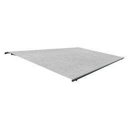 Markise 3x2m, Basic, Anthrazitgrau Metallic Hellgrau, 3000 x 2000 mm, Kurbel links 15&deg; Neigung, individuell konfigurieren