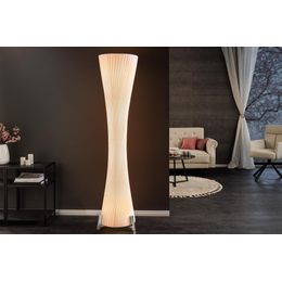 Riess Ambiente Moderne Design Stehlampe PARIS X 180cm wei&szlig; Stehleuchte Riess-Ambiente