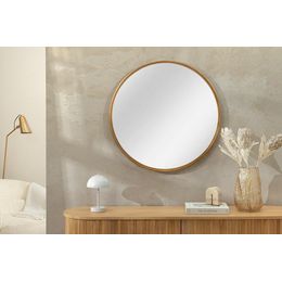 Riess Ambiente Runder Wandspiegel PORTRAIT 60cm gold Eisen handmade Riess-Ambiente Modern & Design