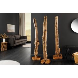 Riess Ambiente Naturbelassene Skulptur REEF 125-150cm aus Treibholz Holz-Accessoire Riess-Ambiente