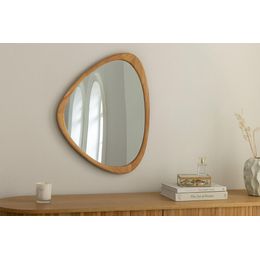 Riess Ambiente Massiver Wandspiegel ORGANIC 65cm natur Eichenholz-Design Riess-Ambiente organisch