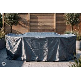 Riess Ambiente Rechteckige Schutzhaube PRESTIGE PROTECT 300cm anthrazit Abdeckung wetterfest Riess-Ambiente Modern & Design