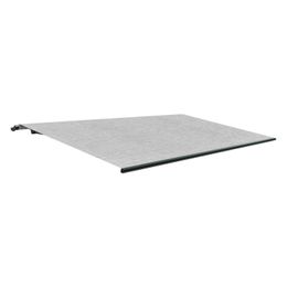Markise 3m breit Ausfall 2 m, Basic, Hellgrau, 3000 x 2000 mm, Kurbel Links ohne Volant, individuell konfigurieren