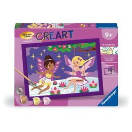 RAVENSBURGER VERLAG CreArt, Malen nach Zahlen Kinder - Feen-Freundinnen