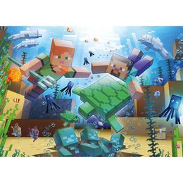 RAVENSBURGER VERLAG Erwachsenenpuzzle 1000 Teile - Minecraft Mosaic