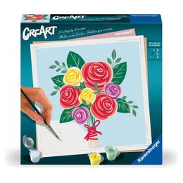 RAVENSBURGER VERLAG CreArt, Malen nach Zahlen Adults Trend - Rosenstrau&szlig;