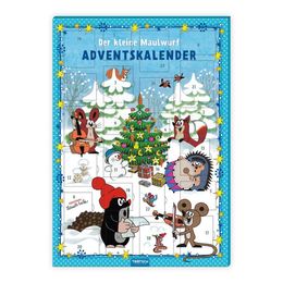 Tr&ouml;tsch Der kleine Maulwurf Adventskalender mit 24 Magneten