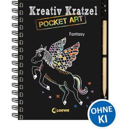 Kreativ-Kratzel Pocket Art: Fantasy