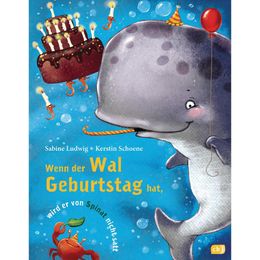 cbj Wenn der Wal Geburtstag hat, wird er von Spinat nicht satt