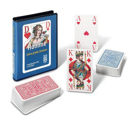 RAVENSBURGER VERLAG Romm&eacute;, Canasta, Bridge. Mit extragro&szlig;en Eckzeichen