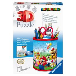 RAVENSBURGER VERLAG Ravensburger 3D Puzzle Utensilo Super Mario 11255 - 54 Teile - Stiftehalter f&uuml;r ...