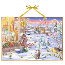 Adventskalender &raquo;Bl&uuml;ten im Schnee&laquo;