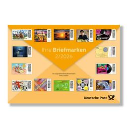 Steckkarte "Ihre Briefmarken 2/2026"